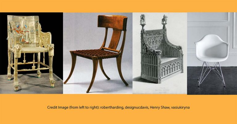 ประวัติศาสตร์ การเดินทางของการออกแบบเฟอร์นิเจอร์ กว่า 7,000 ปี